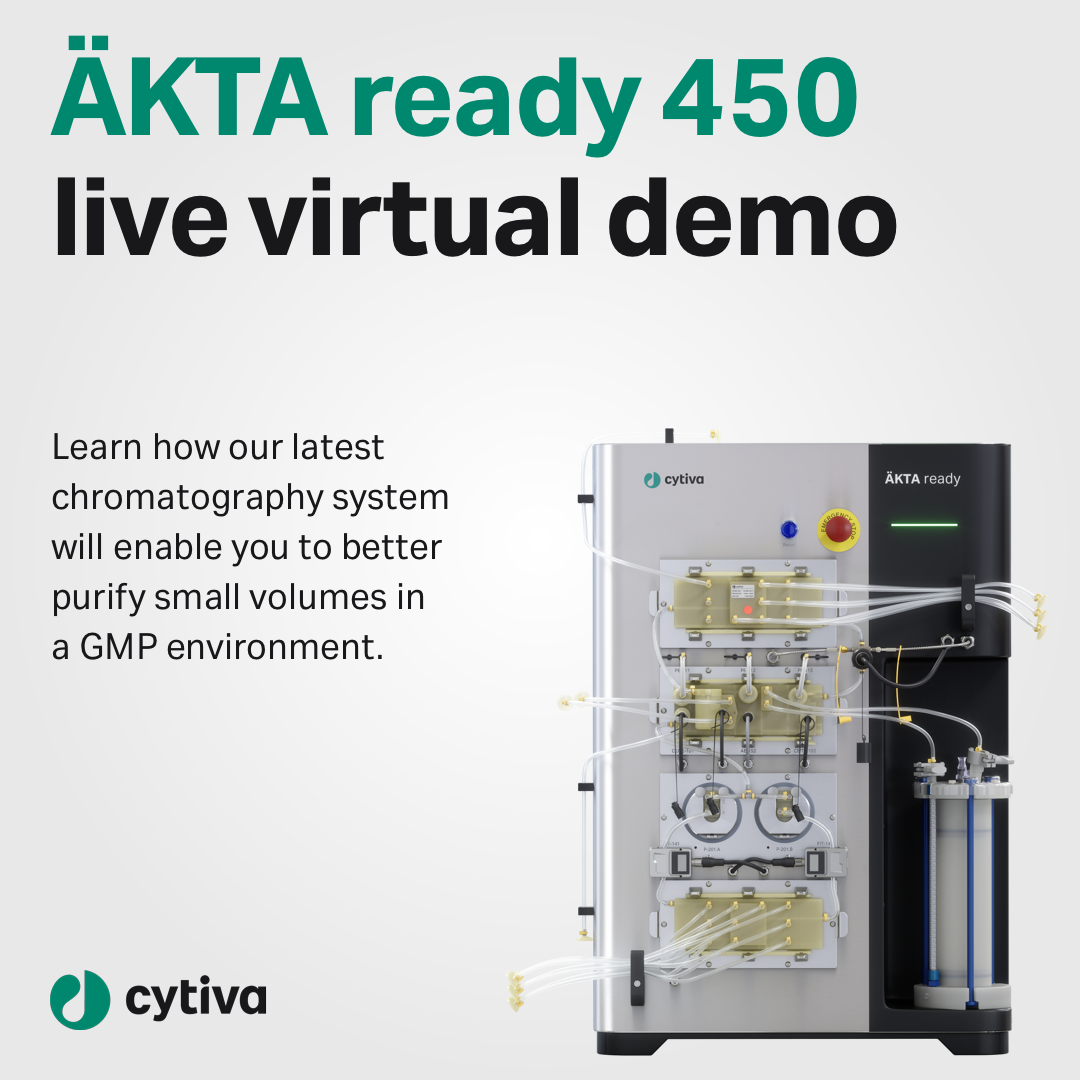Cytiva Innovations Live Virtual ÄKTA ready™ 450 Demo
